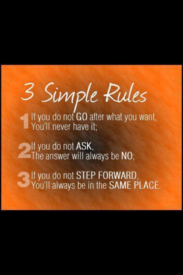 3 simple rules | Alisha's Angle